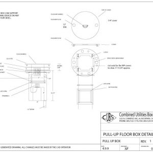 Exterior Floor Box | Combined Utilities Box Systems (CUBS)